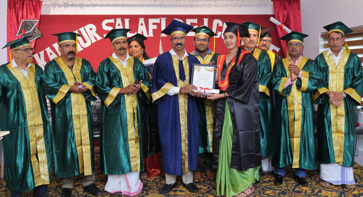 CONVOCATION FOR THE B.Ed. BATCH 2021-23 - KANNUR SALAFI B.Ed. COLLEGE
